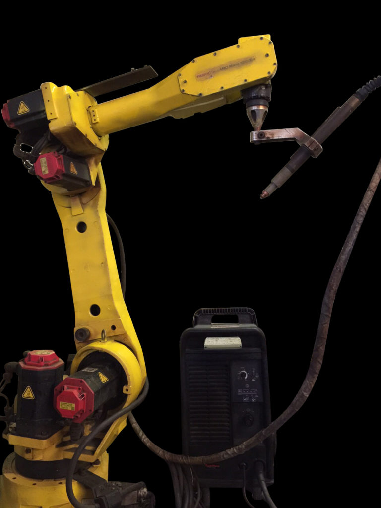 WE USE PLASMA CUTTING | Universal Robotic inc