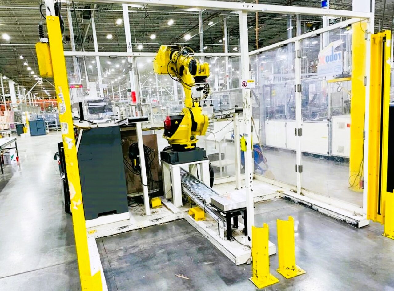 Pre-Owned Fanuc M-710iC/50 Robot Schneider Robox Palletizing Systems for Sale